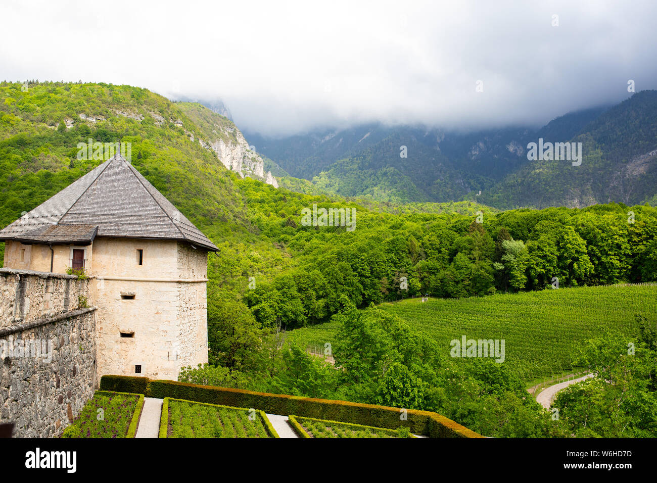 Castel THun - val di non Stock Photo - Alamy