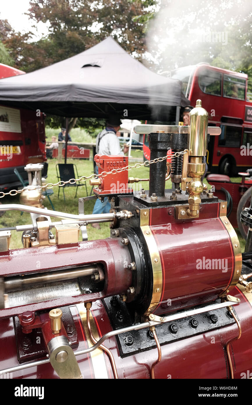 July 2019 - Steam engine gathering or Rally in New Barn Park, Swanley ...