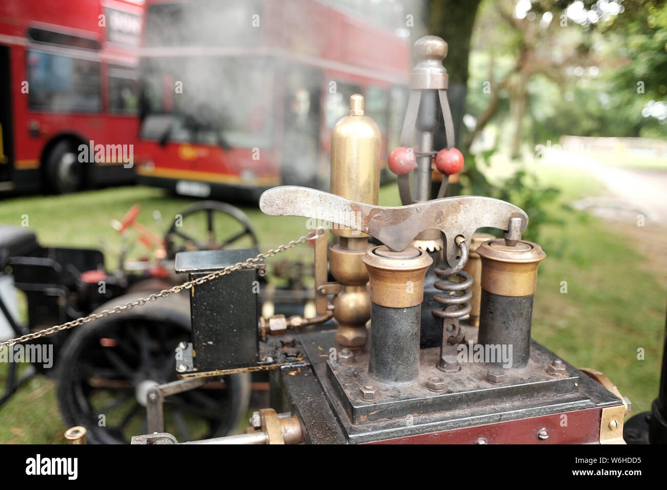 July 2019 - Steam engine gathering or Rally in New Barn Park, Swanley ...