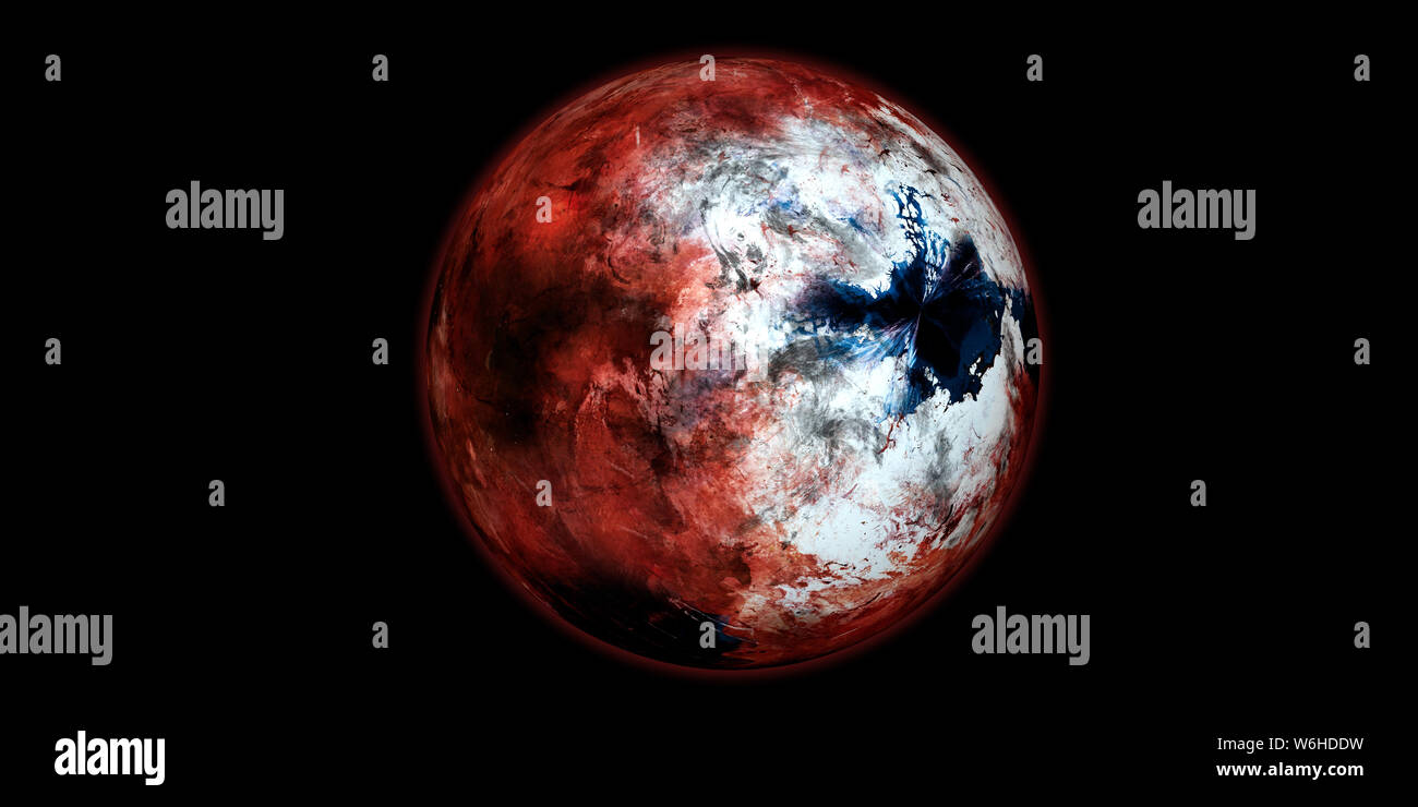 Terraforming Mars like Planet. Extremely detailed and realistic high ...