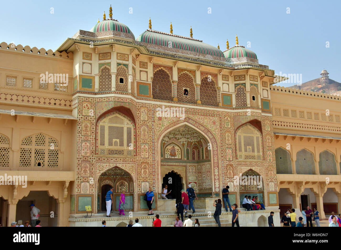 Ganesh Pol Entrance, Amer Fort, Amer, India, Asia, UNESCO World ...