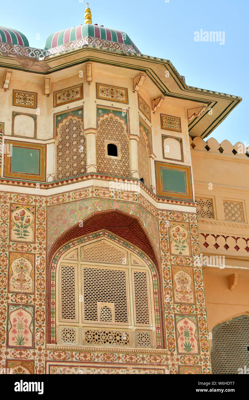 Ganesh Pol Entrance, Amer Fort, Amer, India, Asia, UNESCO World ...