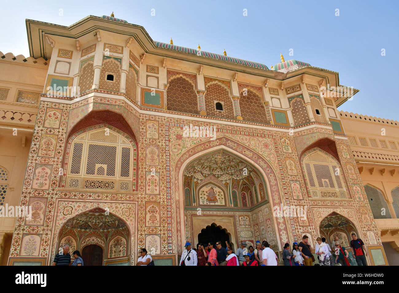 Ganesh Pol Entrance, Amer Fort, Amer, India, Asia, UNESCO World ...