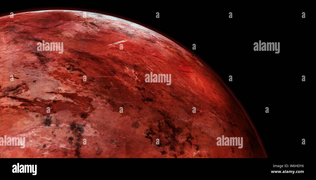 Terraforming Mars like Planet. Extremely detailed and realistic high ...