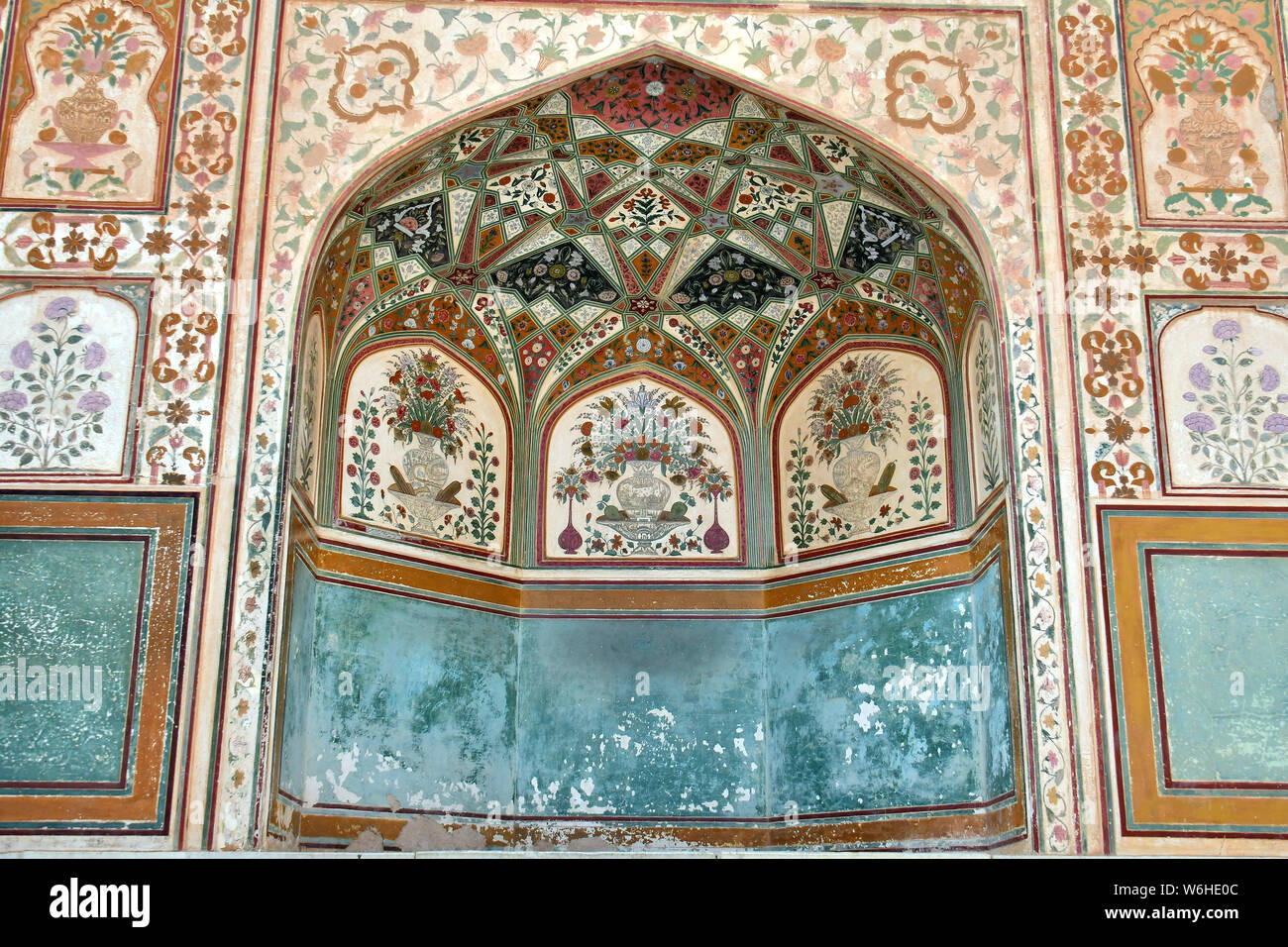 Ganesh Pol Entrance, Amer Fort, Amer, India, Asia, UNESCO World ...