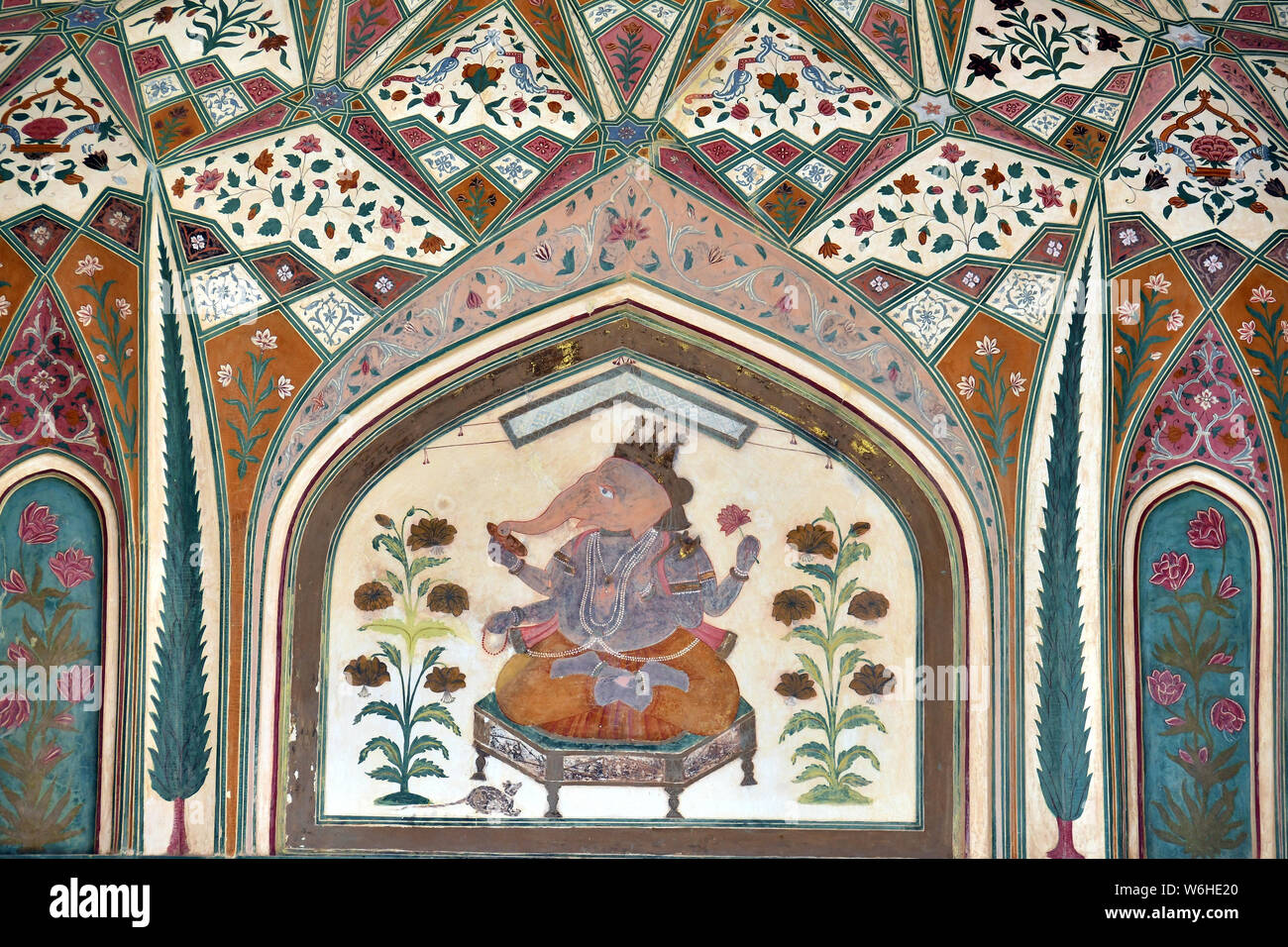 Ganesh Pol Entrance, Amer Fort, Amer, India, Asia, UNESCO World ...