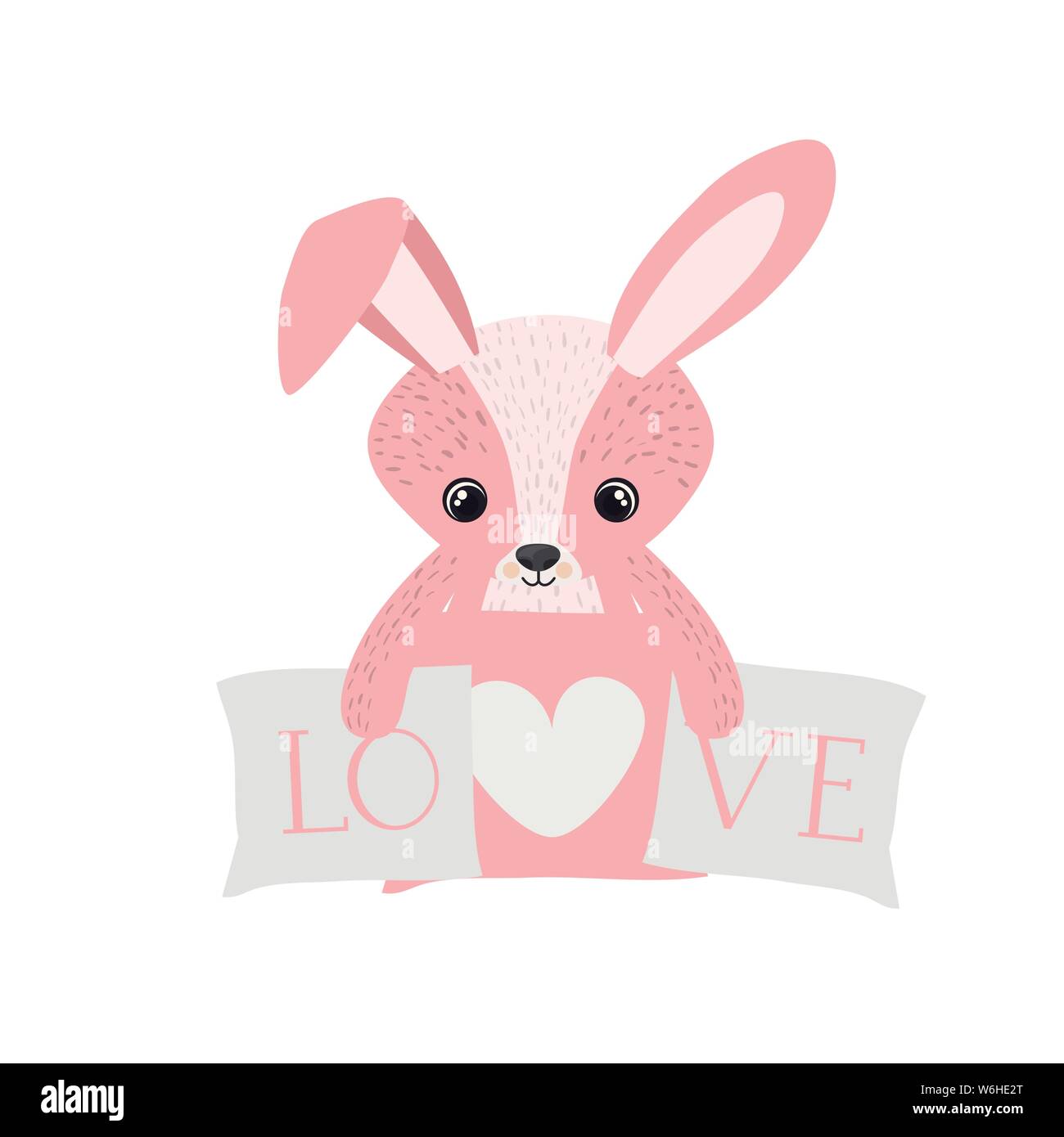 Isolated teddy rabbit vector design Stock Vector Image & Art - Alamy
