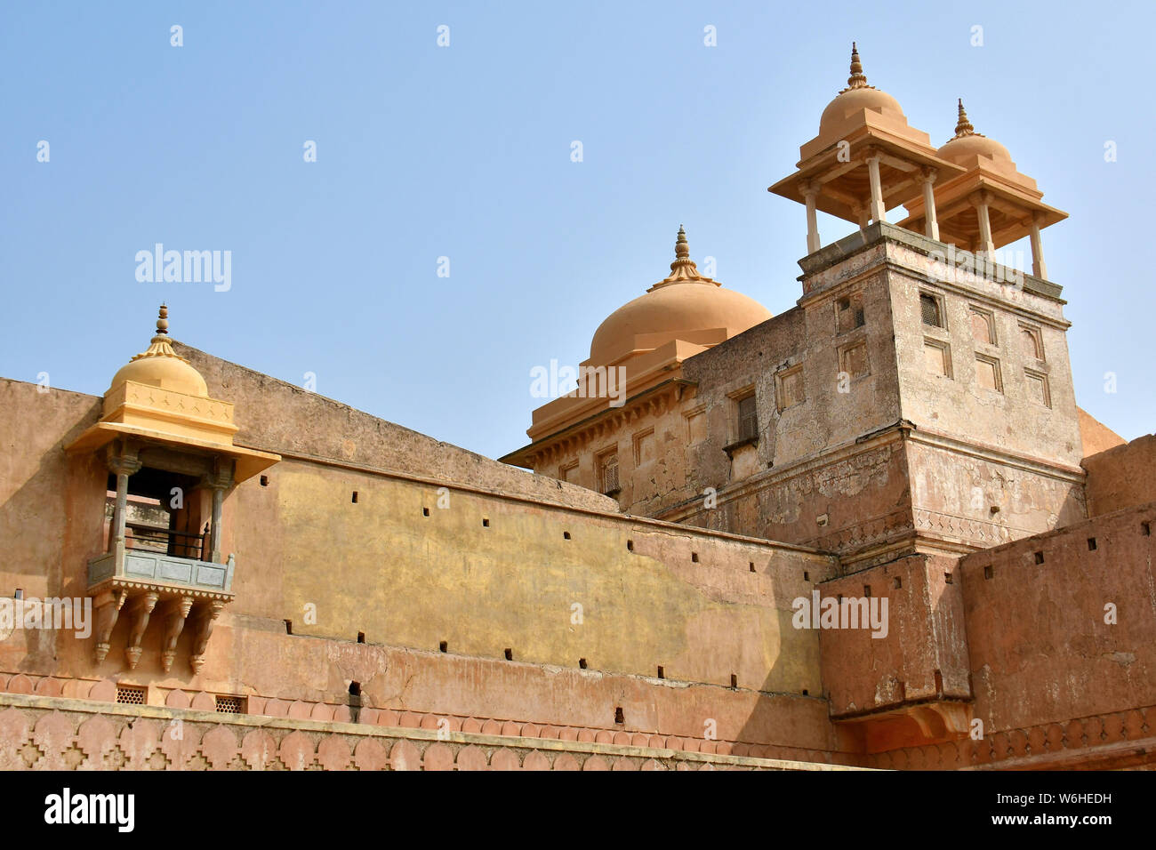 Zenana, ladies courtyard, Amer Fort, Amer, India, Asia, UNESCO World ...
