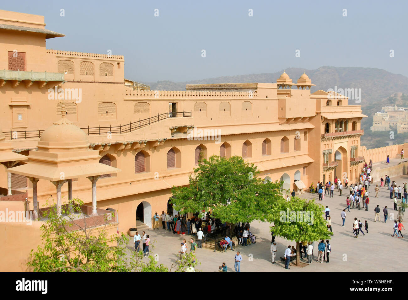 Amer Fort, Amer, India, Asia, UNESCO World Heritage Site Stock Photo ...