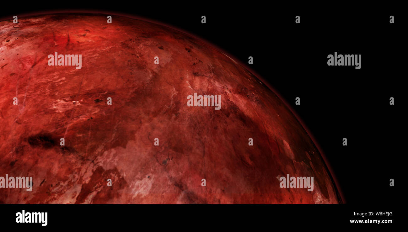 Terraforming Mars like Planet. Extremely detailed and realistic high ...