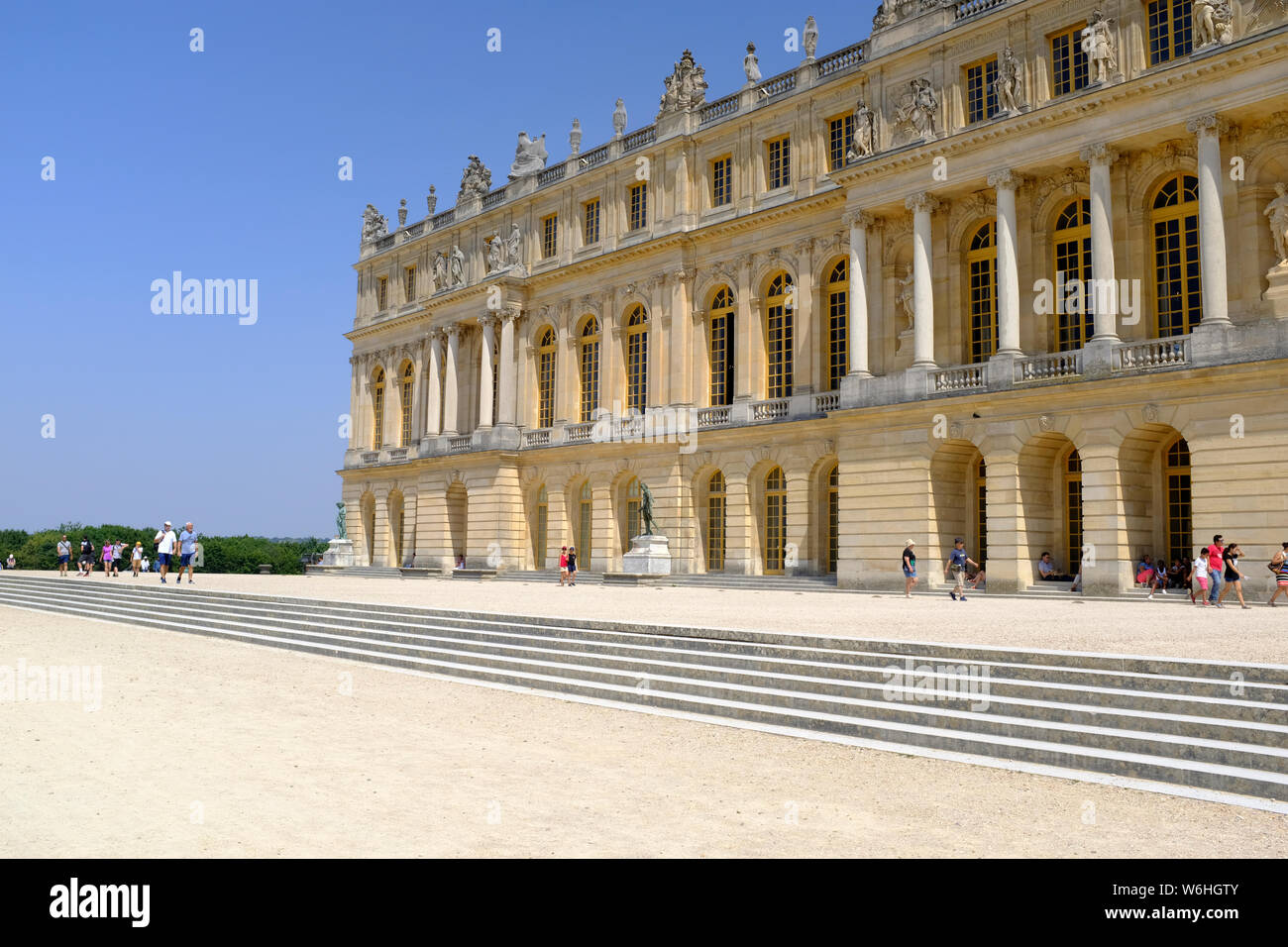 Scene at Versailles Palace in Paris, France Stock Photo - Alamy
