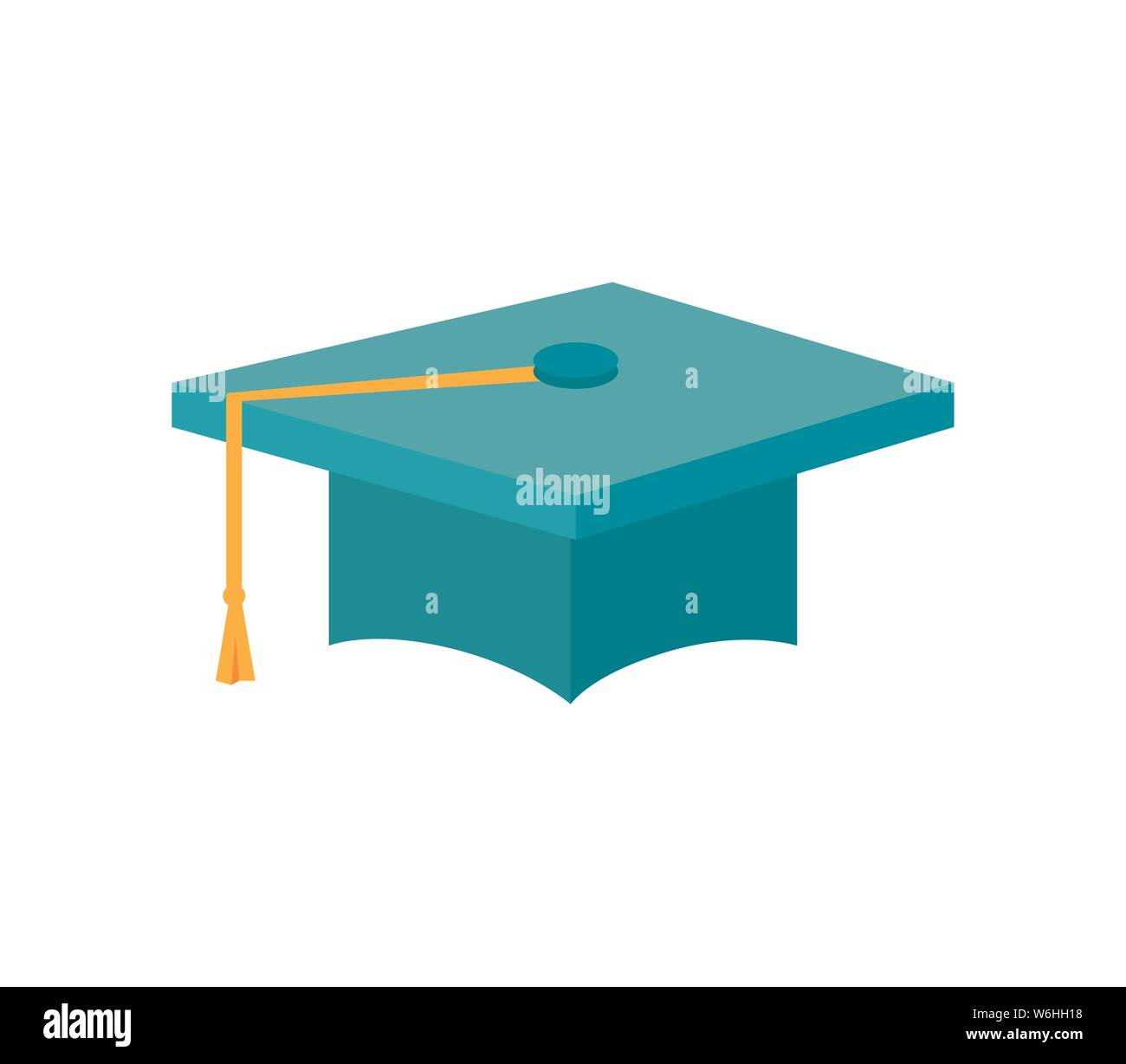 graduation hat education isolated icon Stock Vector Image & Art - Alamy