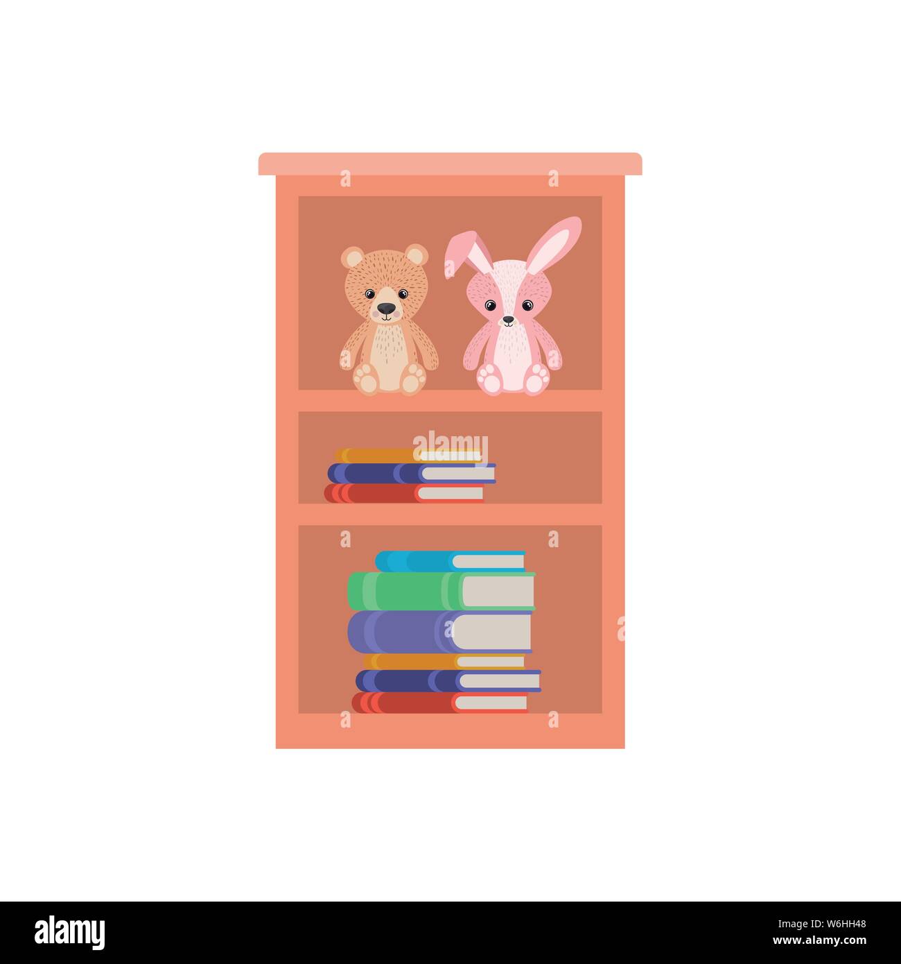 Teddy bear and rabbit design Stock Vector Image & Art - Alamy