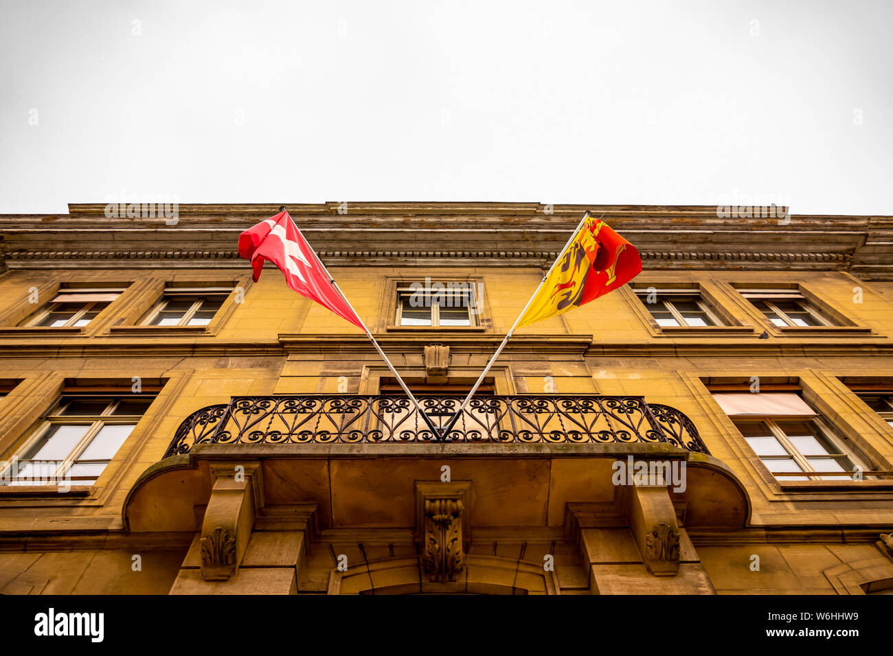 Geneva flag hi-res stock photography and images - Alamy