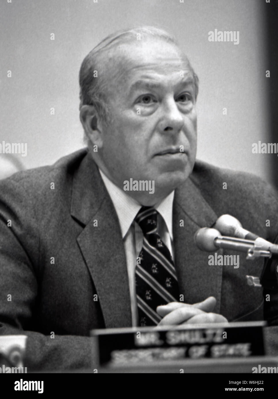Secretary state george shultz hi-res stock photography and images - Alamy