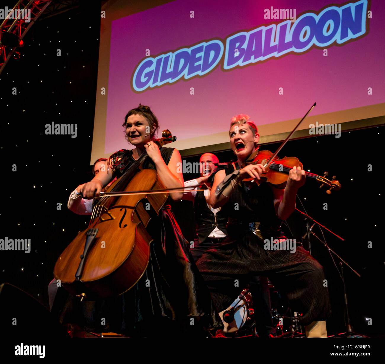 Edinburgh, Scotland, United Kingdom. 1st Aug, 2019. Edinburgh Festival Fringe: Gilded Balloon ...