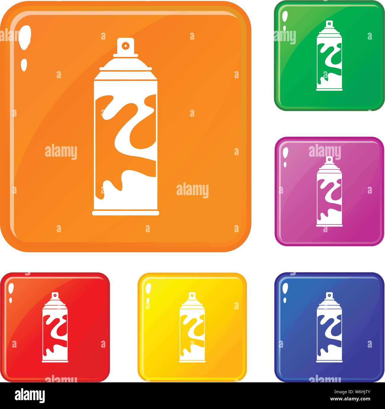 Black colored plastic spray hi-res stock photography and images - Alamy