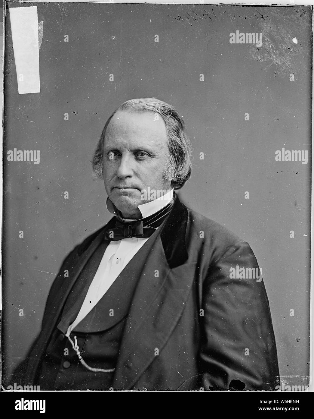 Hon. Henry Wilson, Mass Stock Photo - Alamy
