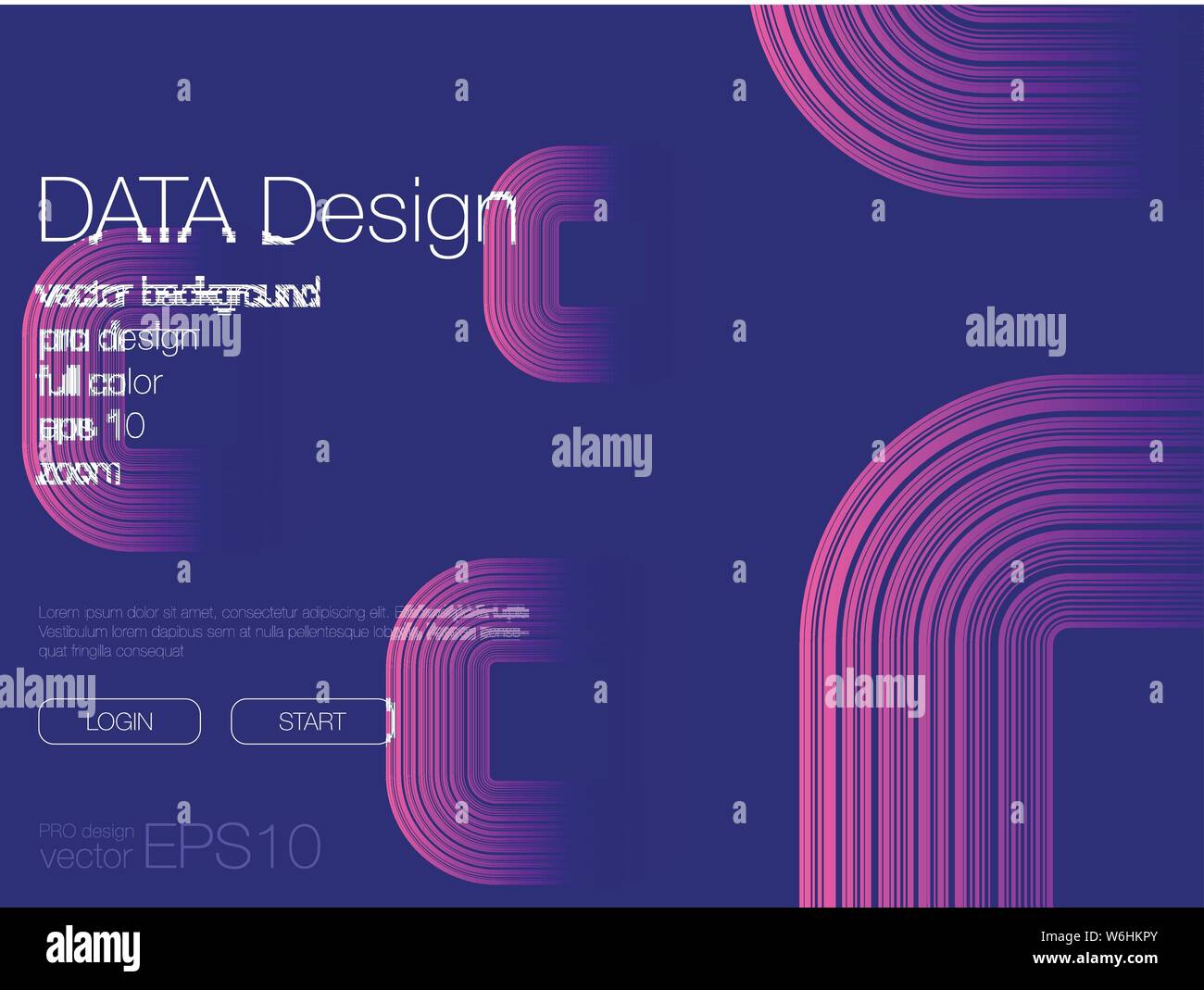 Abstract blend background. Stock vector. Template for web Stock Vector ...