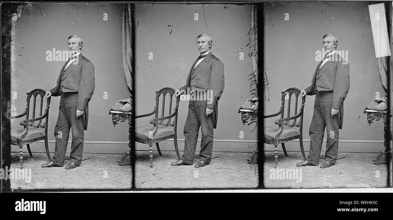 Hon. Jacob M. Howard, Michigan Stock Photo - Alamy