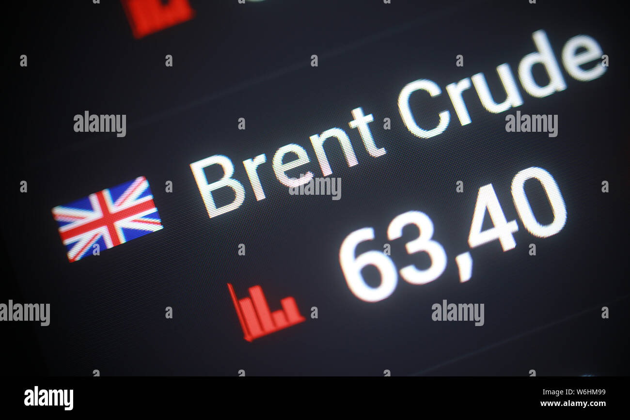 Brent crude exchange hi-res stock photography and images - Alamy