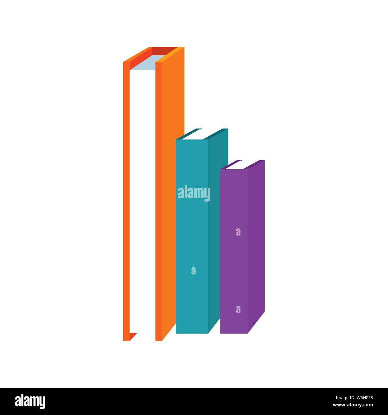 pile text books library icons Stock Vector Image & Art - Alamy