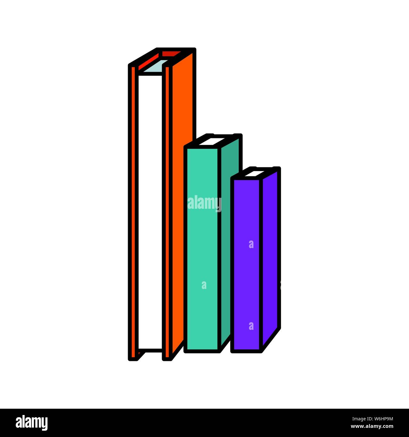 pile text books library icons Stock Vector Image & Art - Alamy
