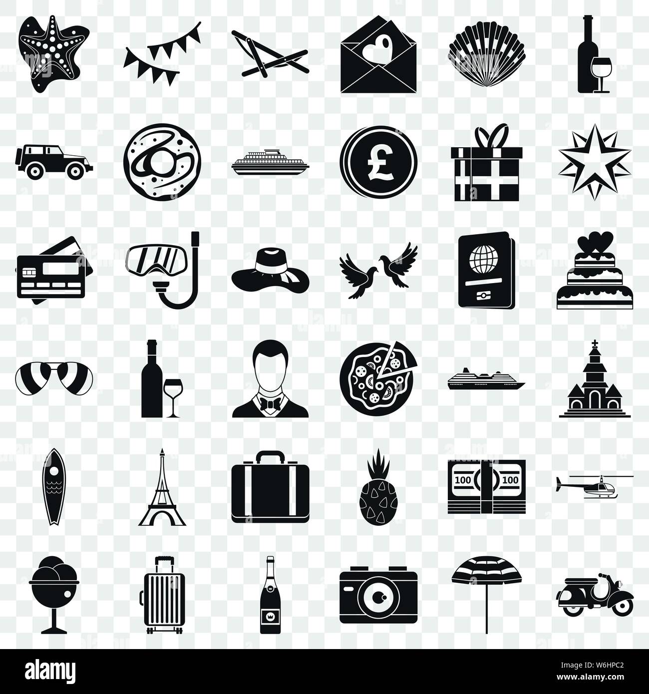 Bride icons set, simple style Stock Vector Image & Art - Alamy