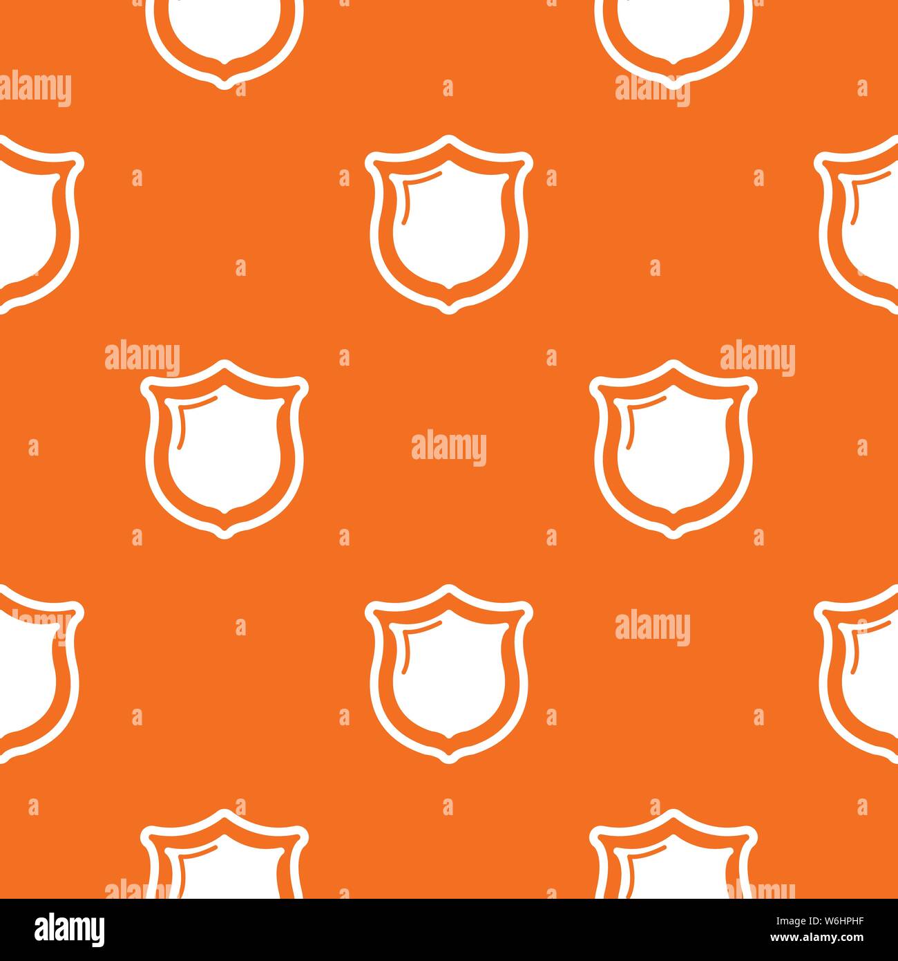 Museum shield pattern vector orange Stock Vector Image & Art - Alamy