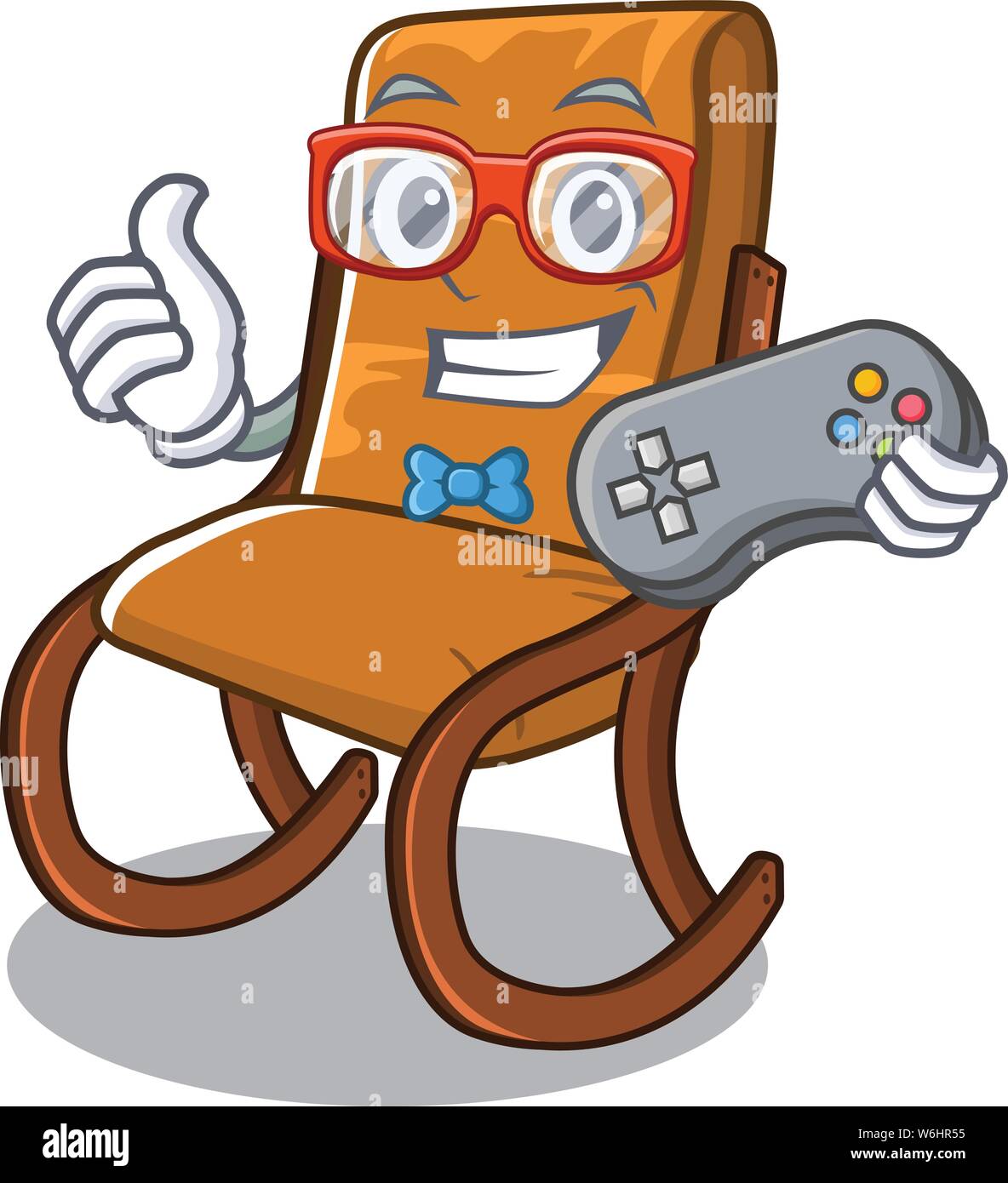 Gamer rocking chair in the cartoon shape Stock Vector Image & Art - Alamy