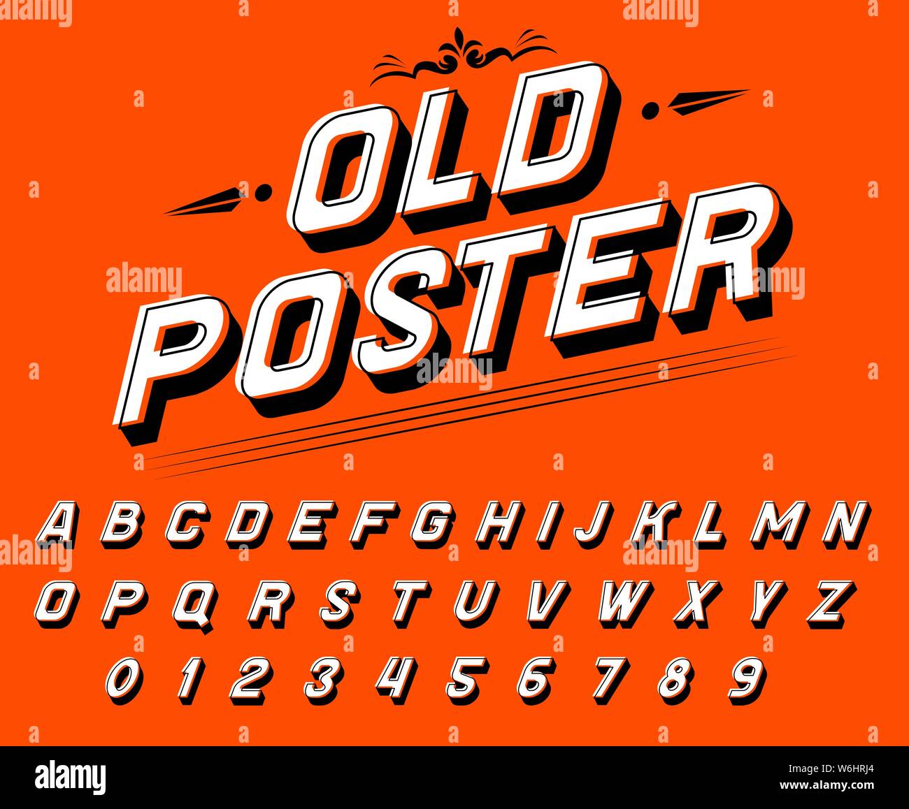 Typeface Alphabet Posters