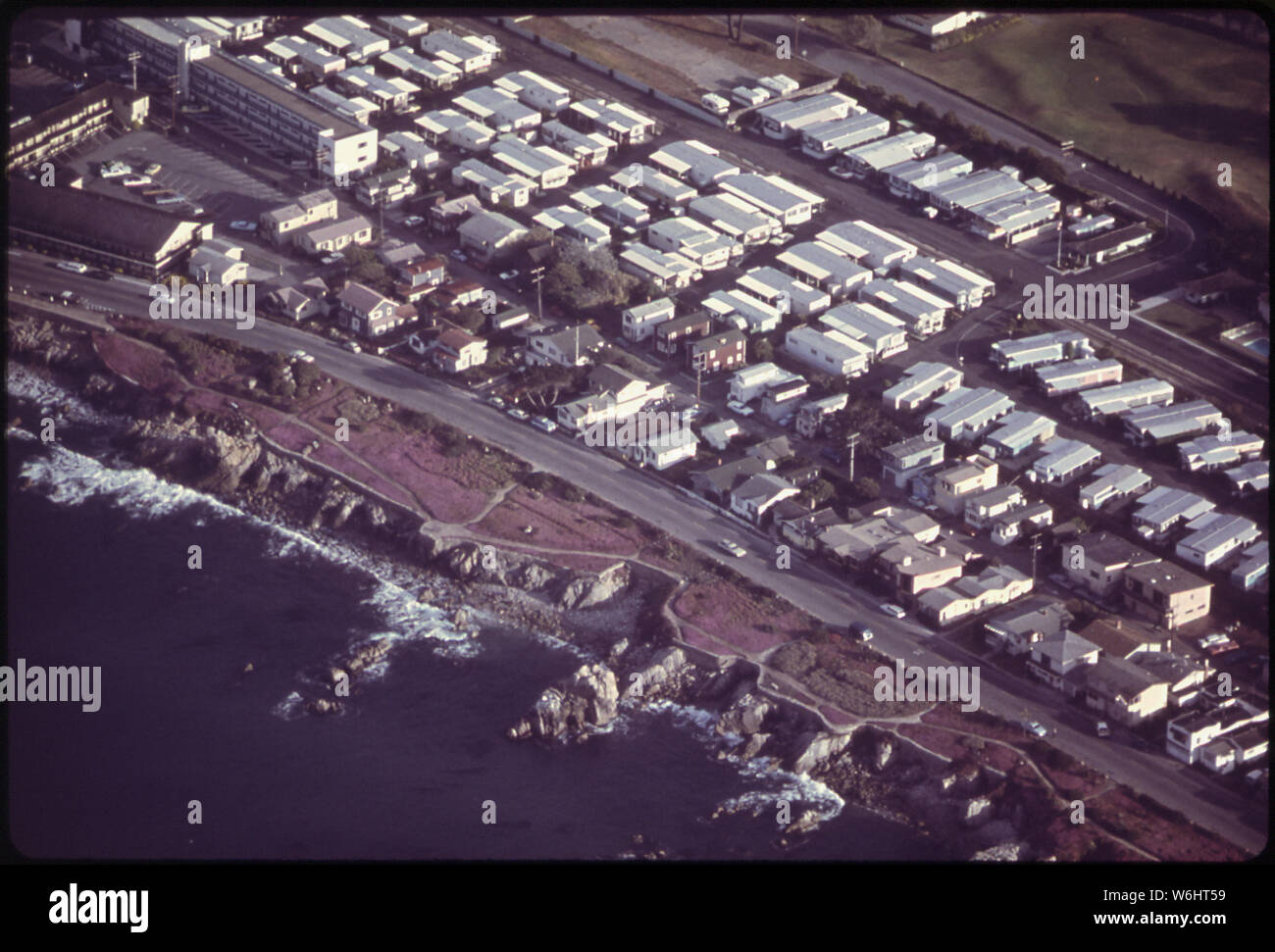 Housing Development On California Coast Stock Photo - Alamy