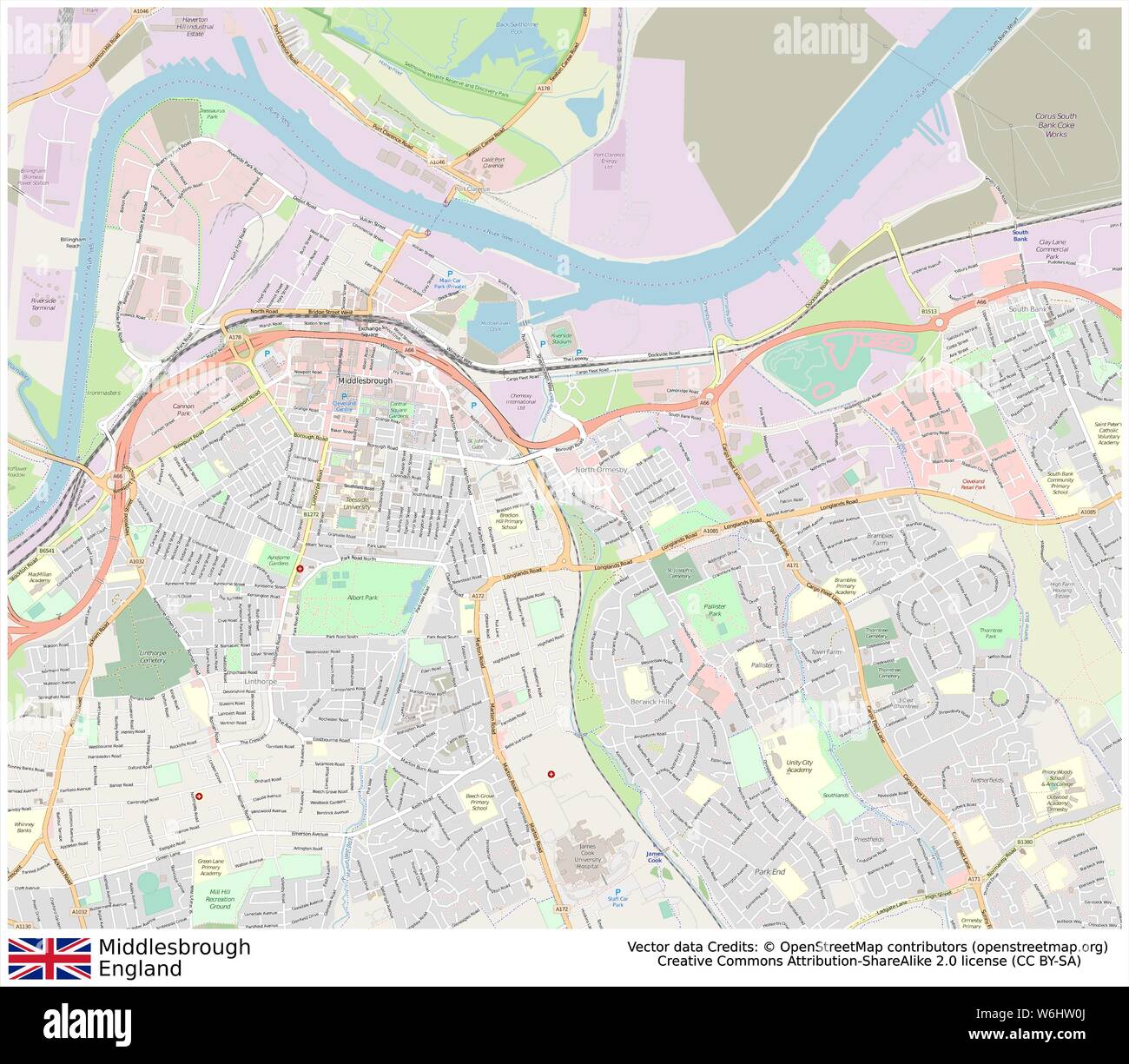 Map Of Luton High Resolution Stock Photography and Images - Alamy