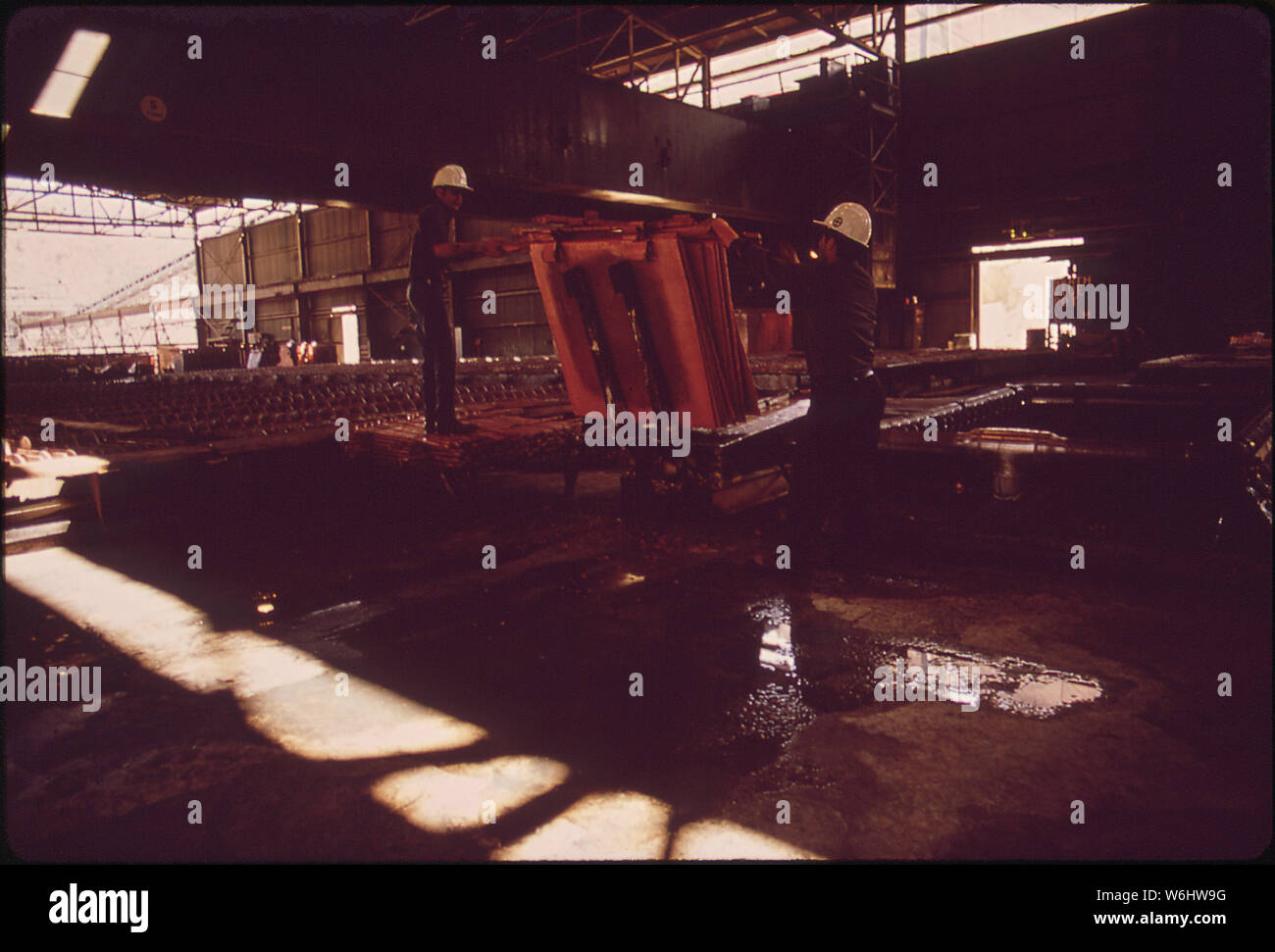 INSPIRATION CONSOLIDATED COPPER CO.'S ELECTROWINNING REFINING PLANT ...