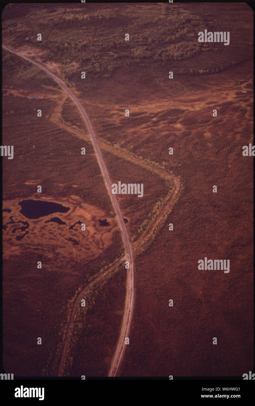 INTERSECTION OF PIPELINE WITH RICHARDSON HIGHWAY. HERE THE PIPE WILL BE ...