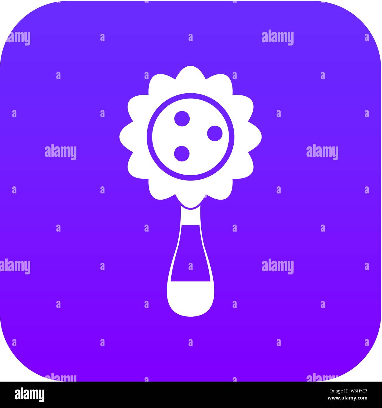 Purple small flower shot Cut Out Stock Images & Pictures - Alamy