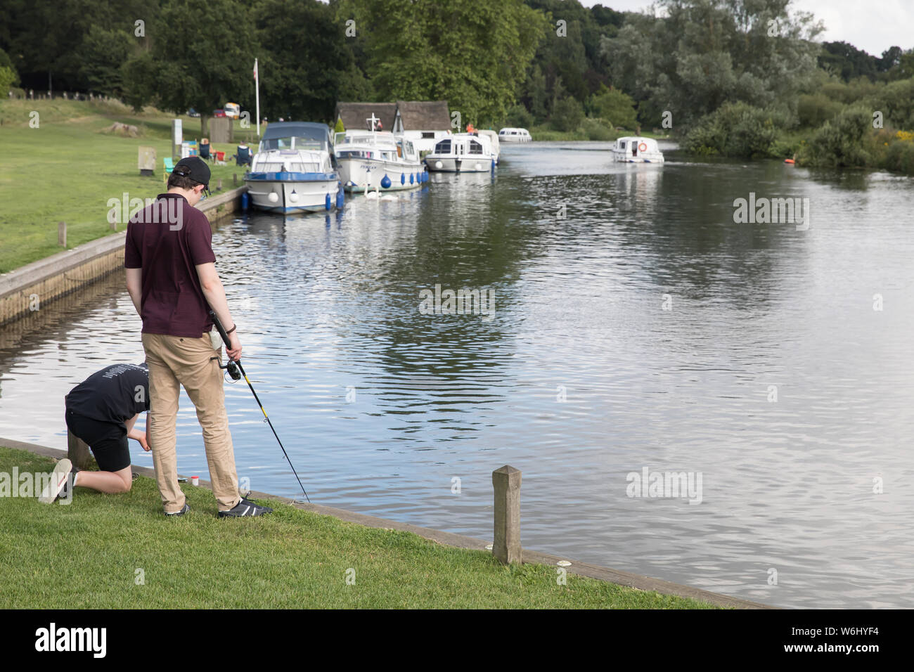 in Wroxham, Norfolk, Home of the Norfolk Broads Stock Photo - Alamy