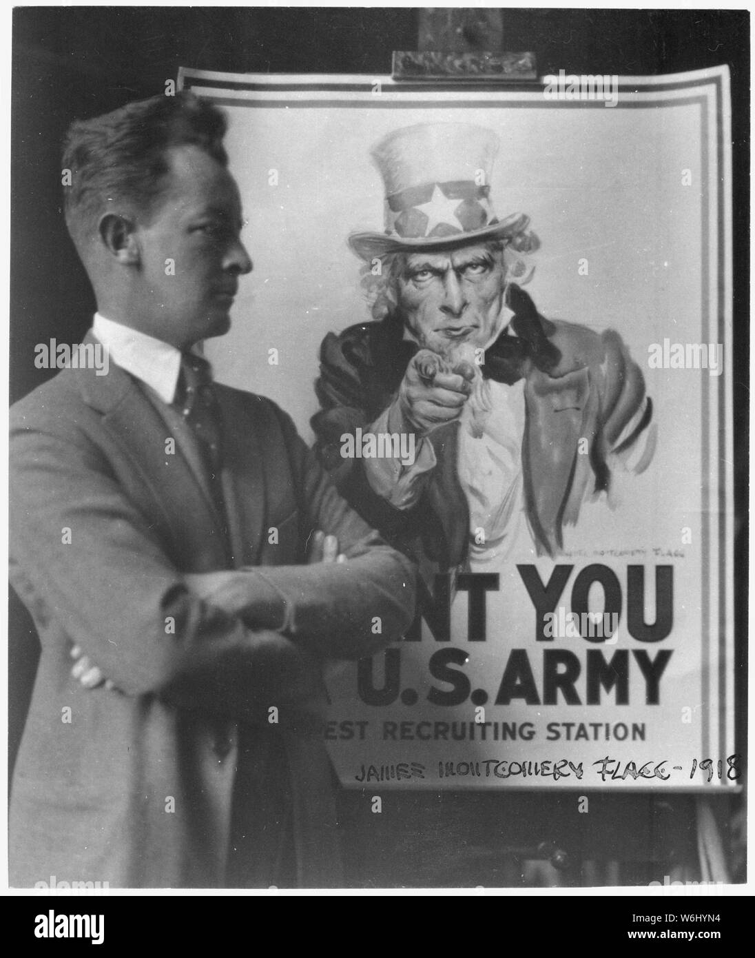 James Montgomery Flagg, appointed official artist in New York State by ...