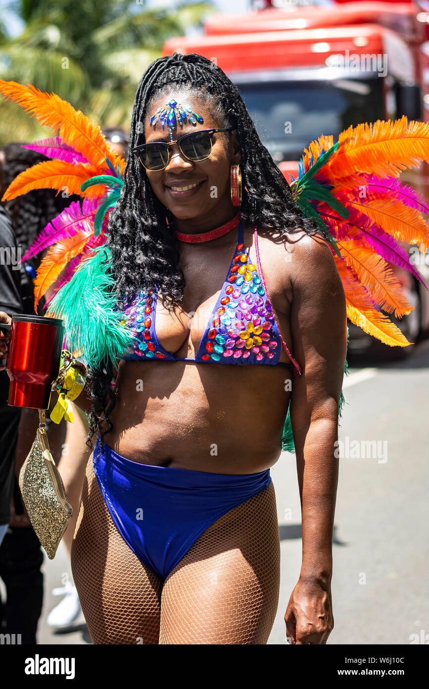 St. Lucia Carnival 2019-Day Two Stock Photo - Alamy