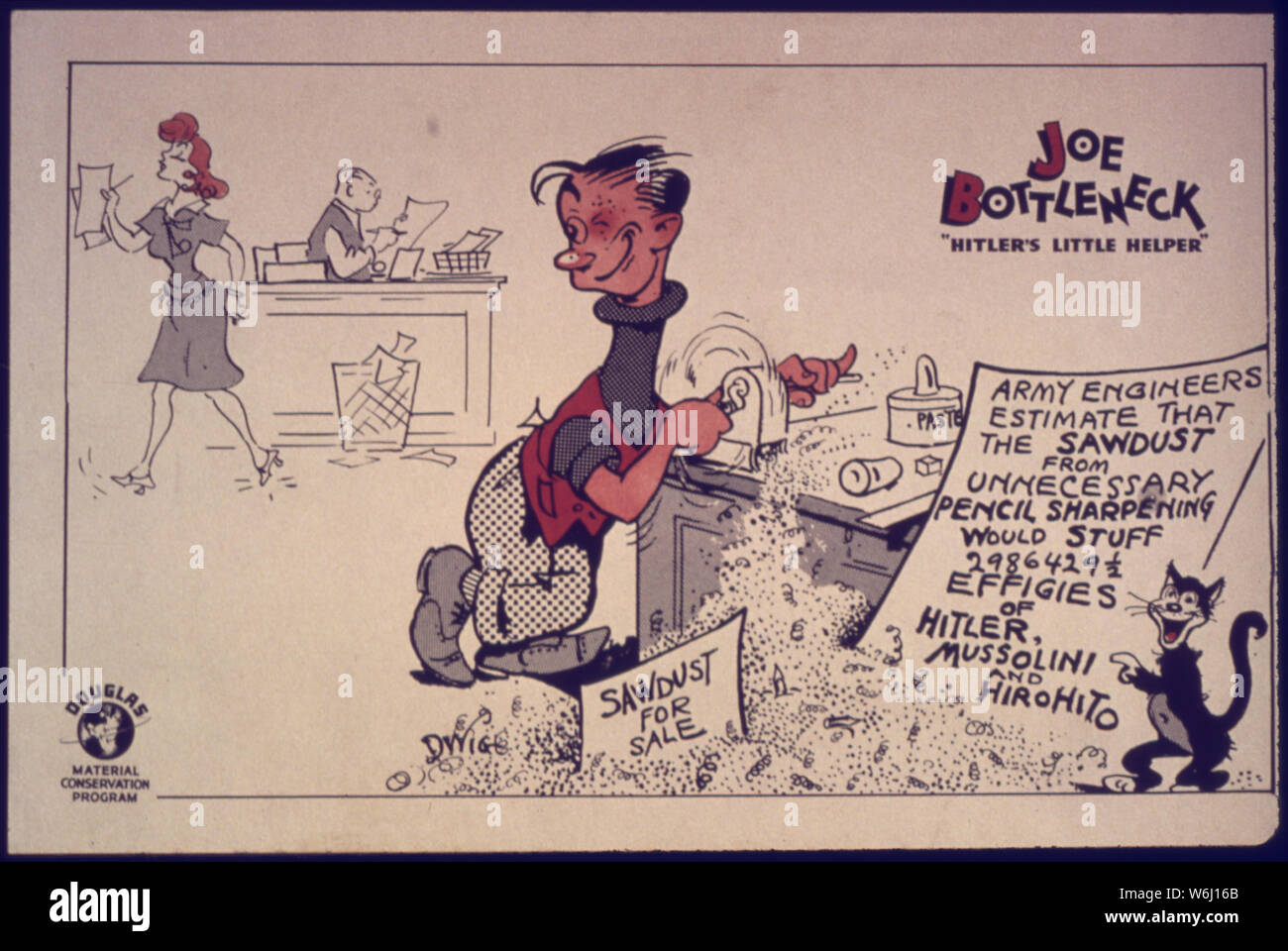 Joe Bottleneck Hitler's Little Helper Stock Photo - Alamy