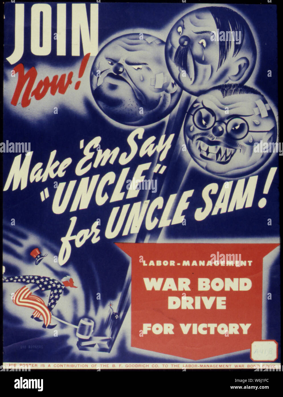 Join Now! Make 'Em Say Uncle for Uncle Sam Stock Photo - Alamy