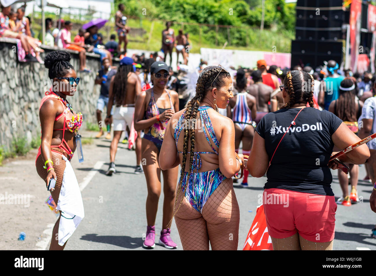 St. Lucia Carnival 2019-Day Two Stock Photo - Alamy