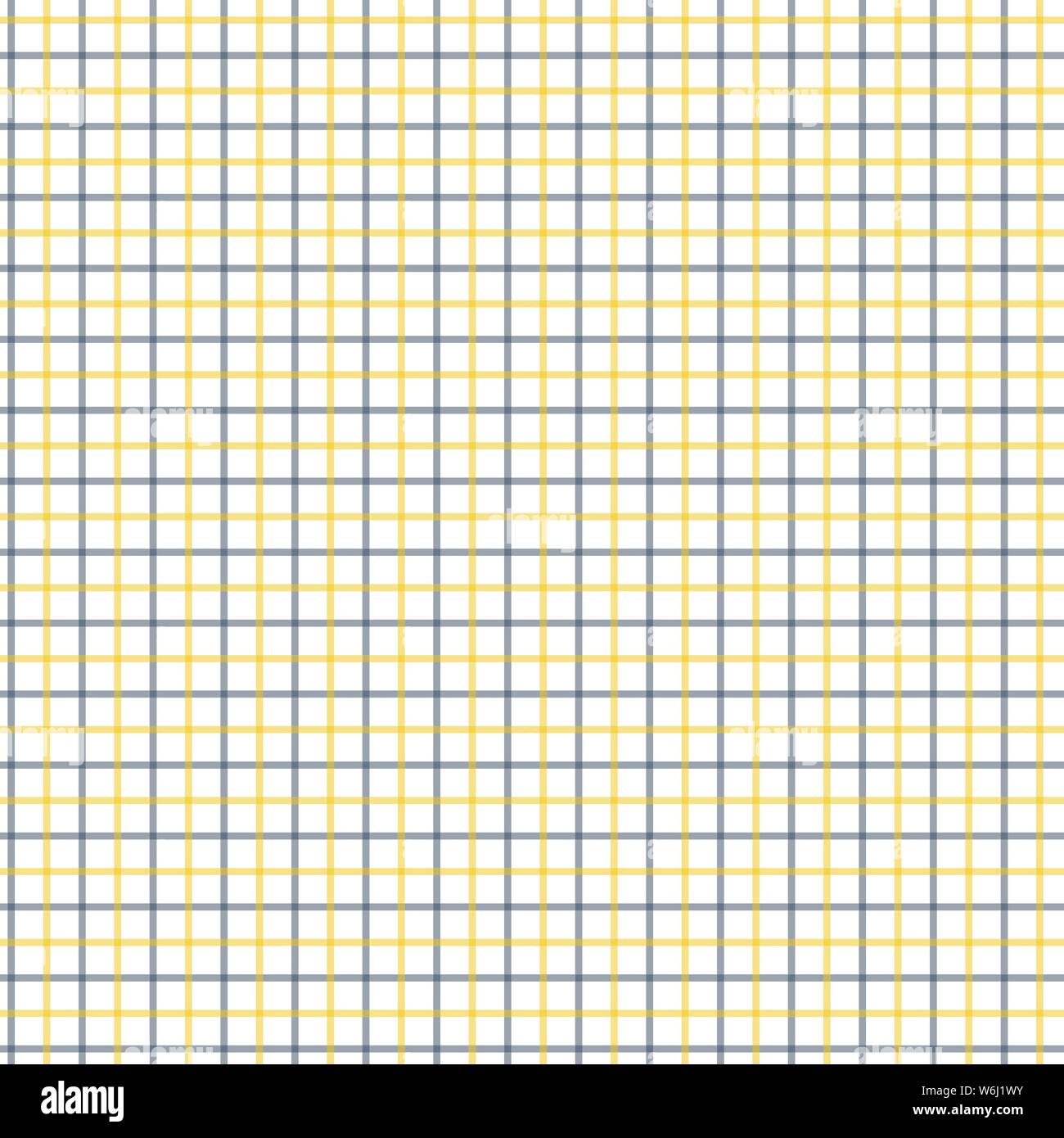 Black and Yellow Tattersall Check Pattern. Men's Shirt Fashion Textile ...