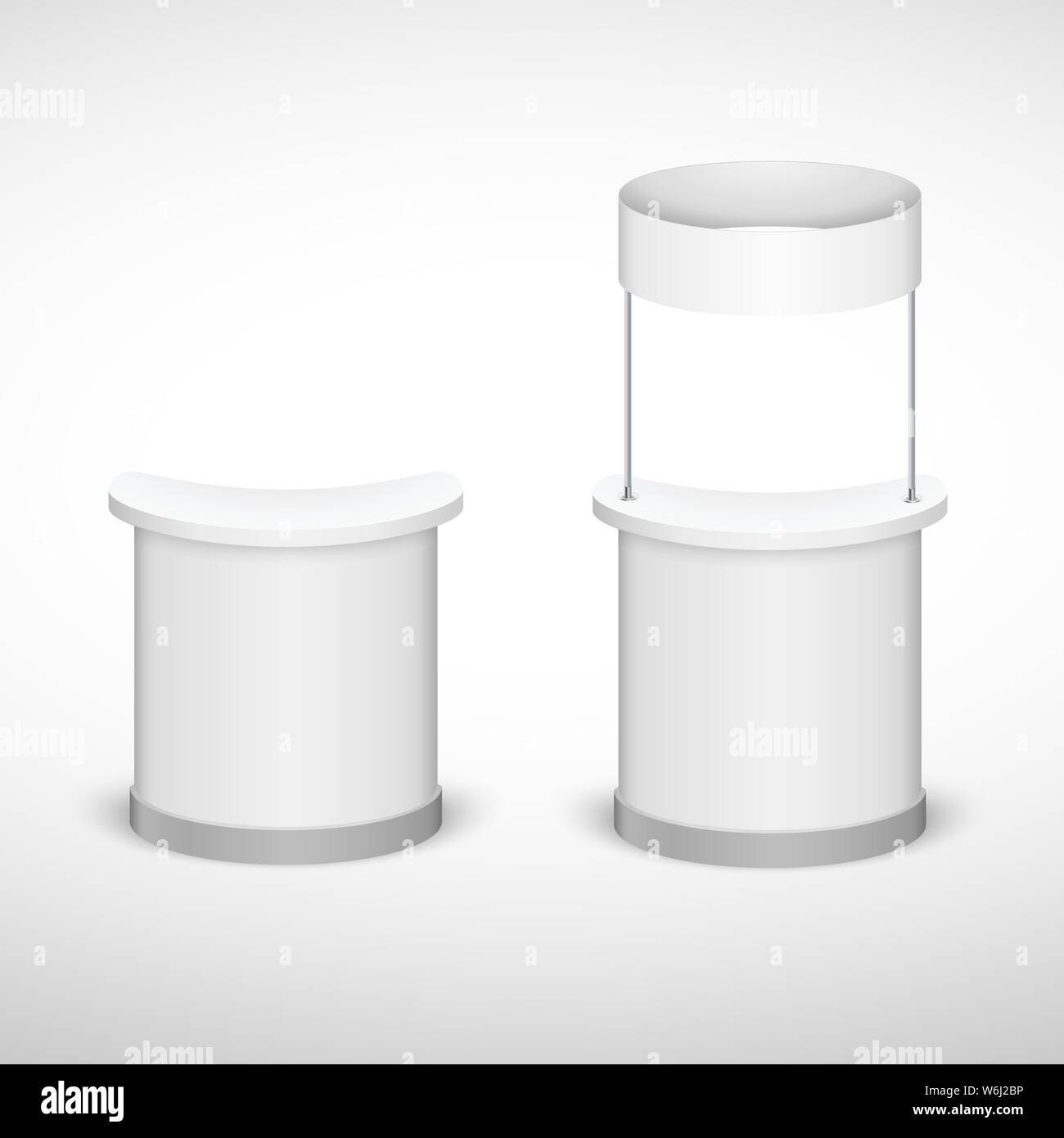 Business trade show table Stock Vector Images - Alamy