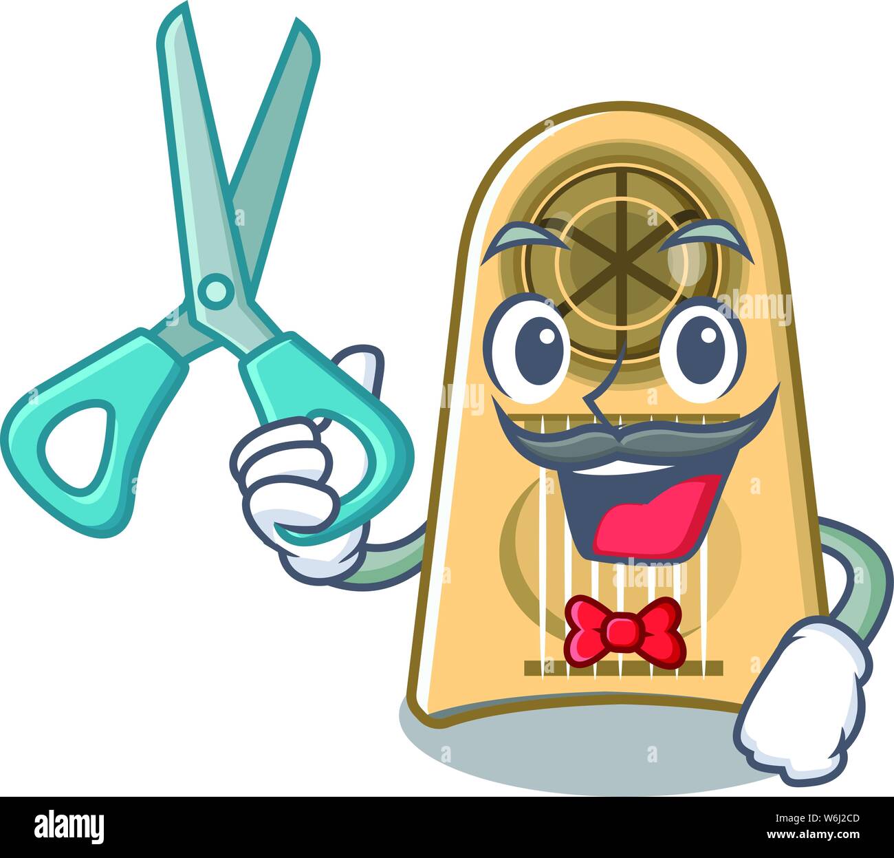 Barber egg slicer isolated in the cartoon Stock Vector Image & Art - Alamy
