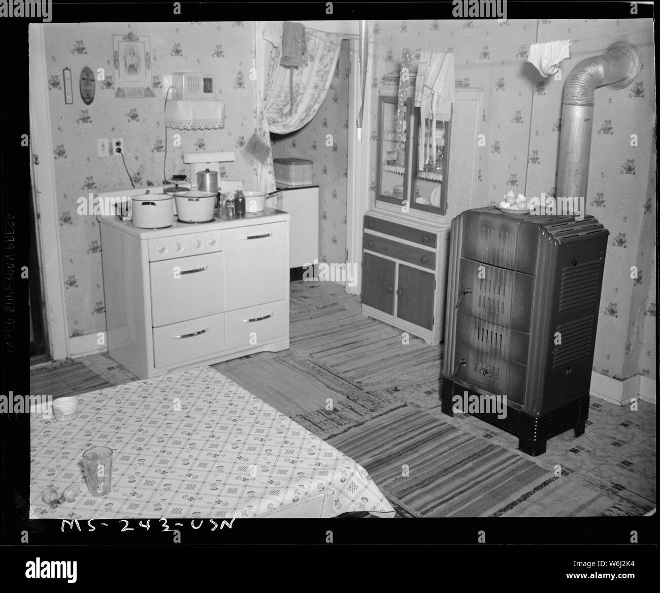 Kitchen in company owned house. H. C. Frick Coke Company, National #3 ...