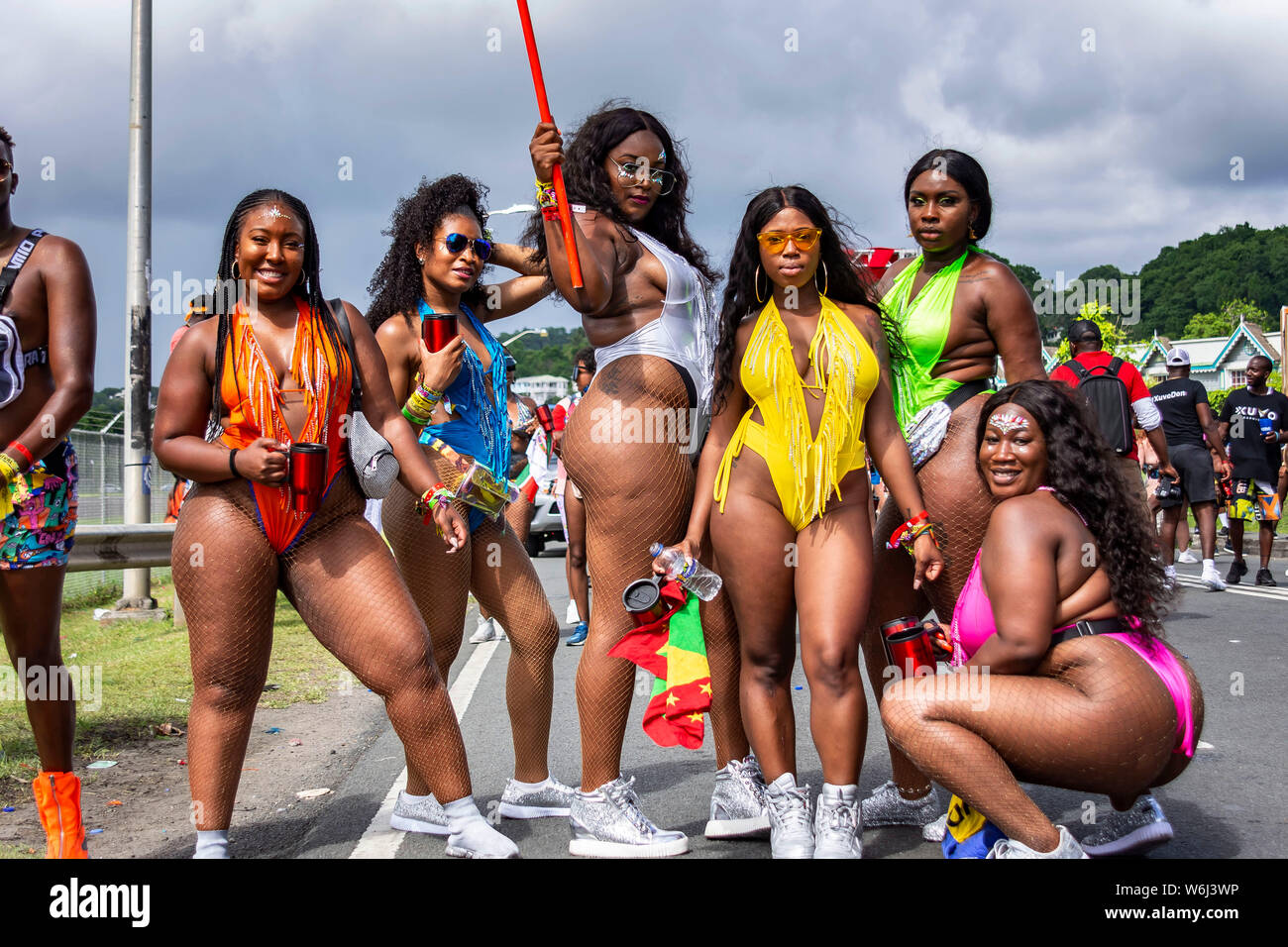 St. Lucia Carnival 2019-Day Two Stock Photo - Alamy