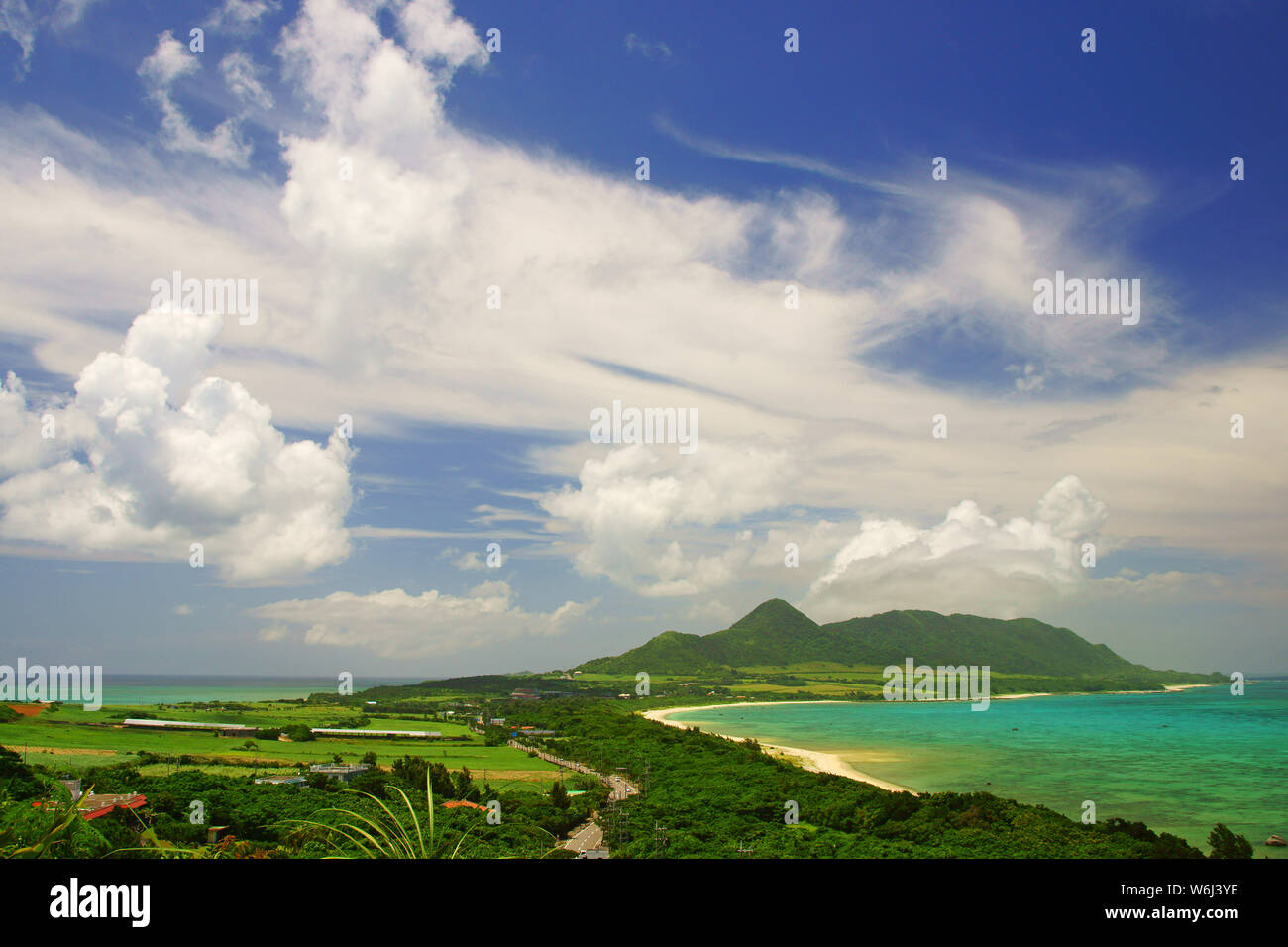 Tamatorizaki Observatory, Ishigaki Island, Okinawa Prefecture, Japan ...
