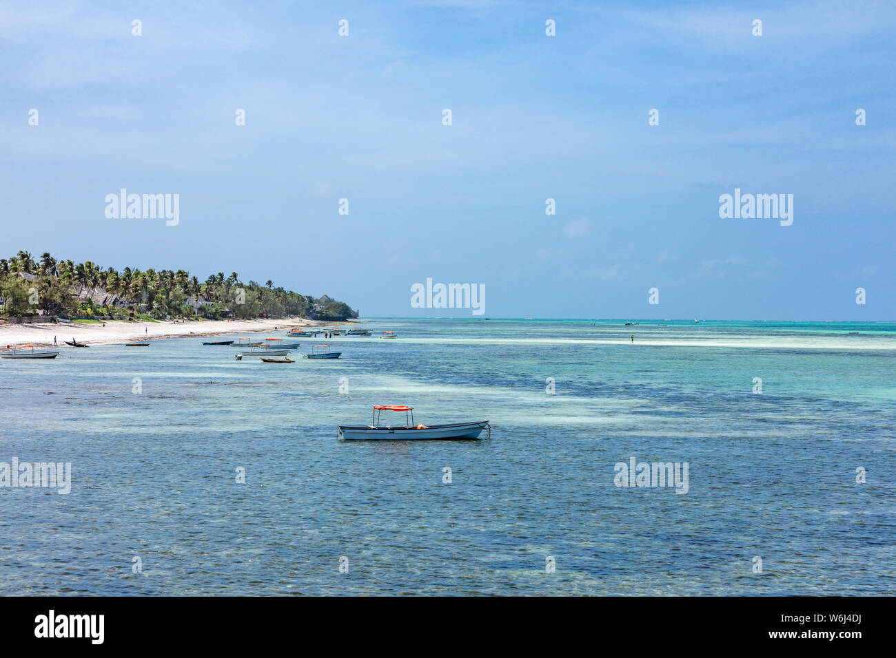 Pingwe beach in Unguja aka Zanzibar Island Tanzania East Africa Stock ...