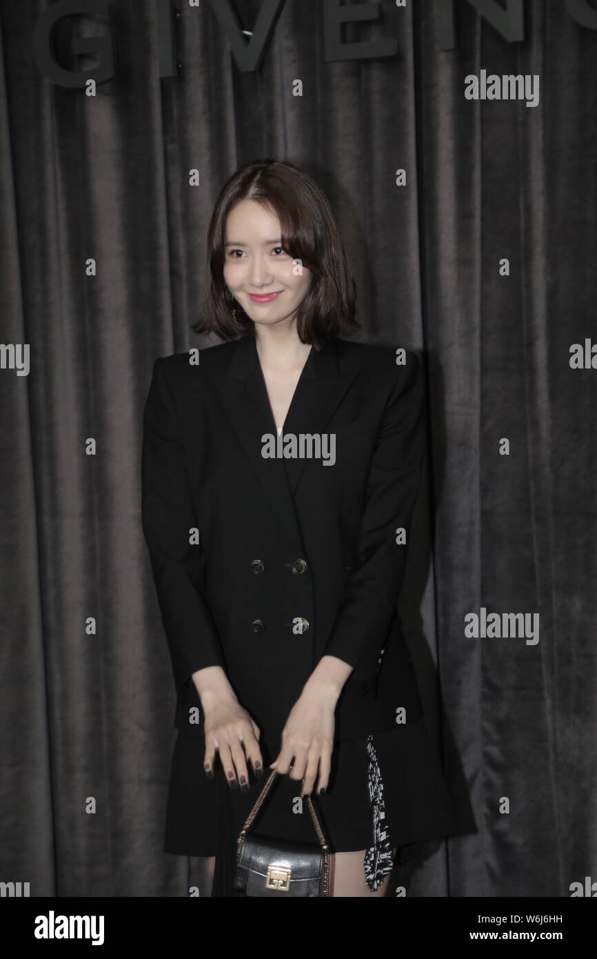 South Korean singer and actress Lim Yoon-ah, better known as Yoona, of ...
